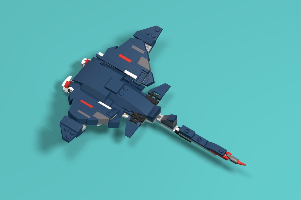 LEGO MOC 31088 Manta Ray by Nequmodiva | Rebrickable - Build with LEGO