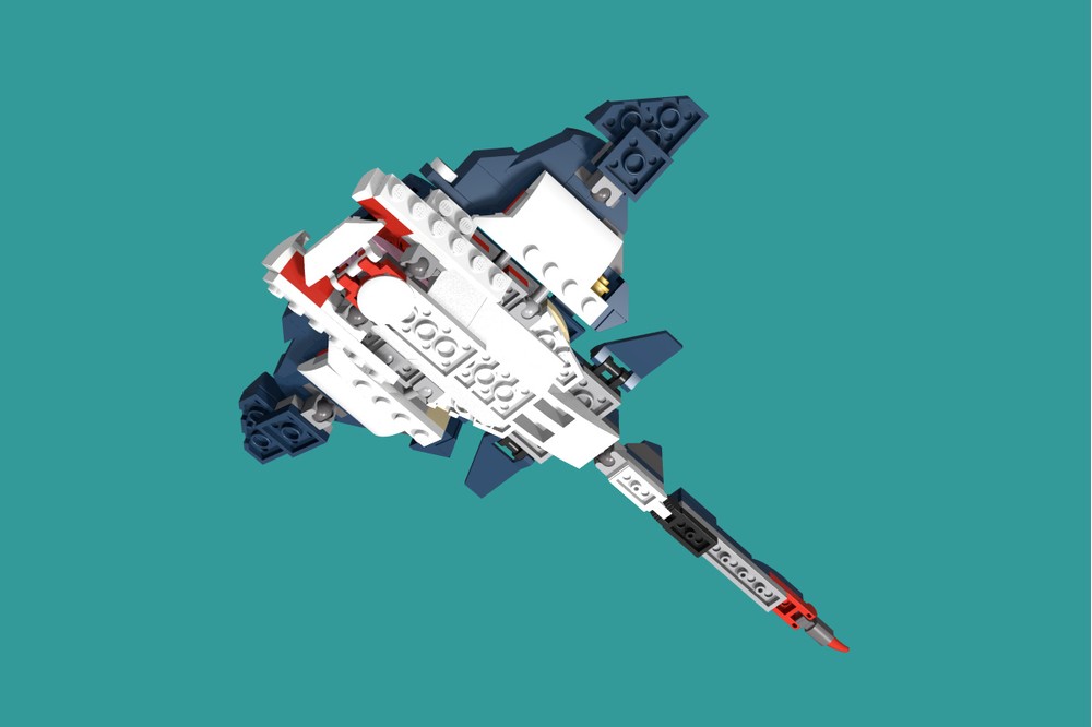 LEGO MOC 31088 Manta Ray by Nequmodiva | Rebrickable - Build with LEGO