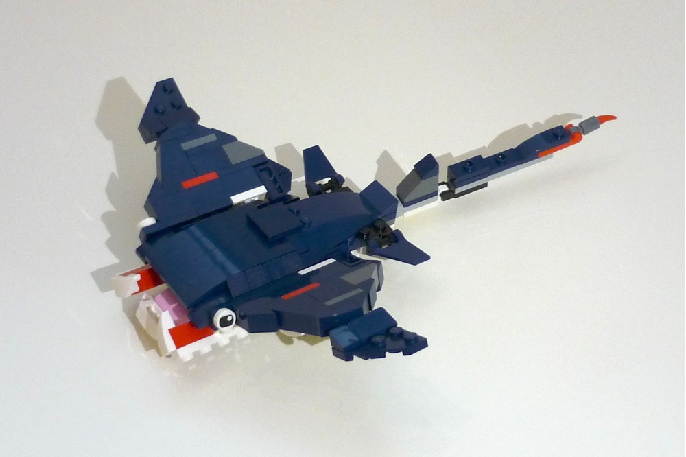 LEGO MOC 31088 Manta Ray by Nequmodiva | Rebrickable - Build with LEGO