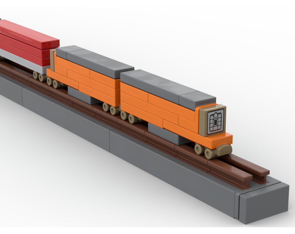 LEGO MOC-253884 Micro Freight Train by Legomocster_0937 | Rebrickable ...