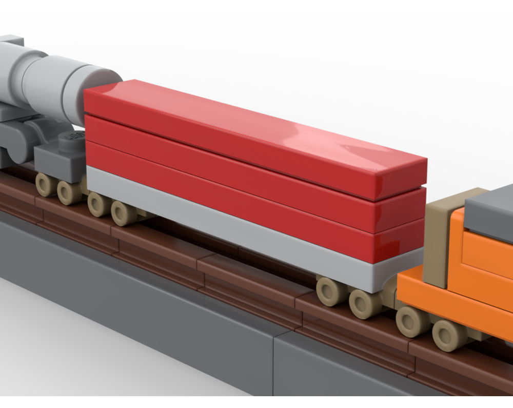LEGO MOC-253884 Micro Freight Train by Legomocster_0937 | Rebrickable ...