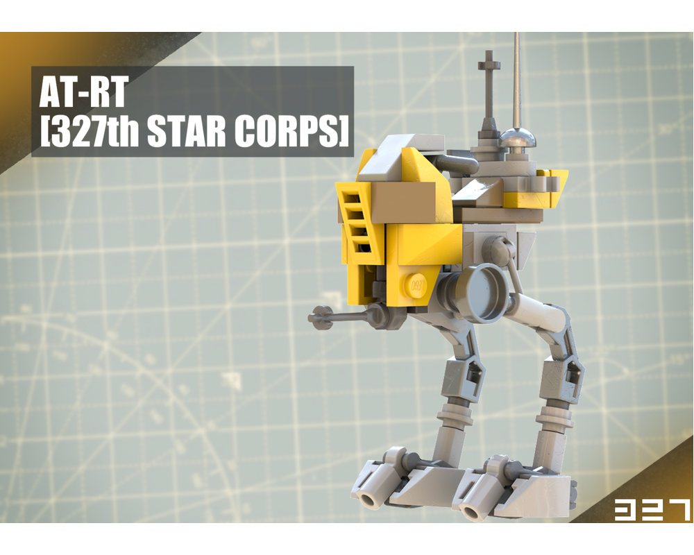 LEGO MOC-253944 AT-RT [Minifigure-Scale] by WaffleCoyote | Rebrickable ...