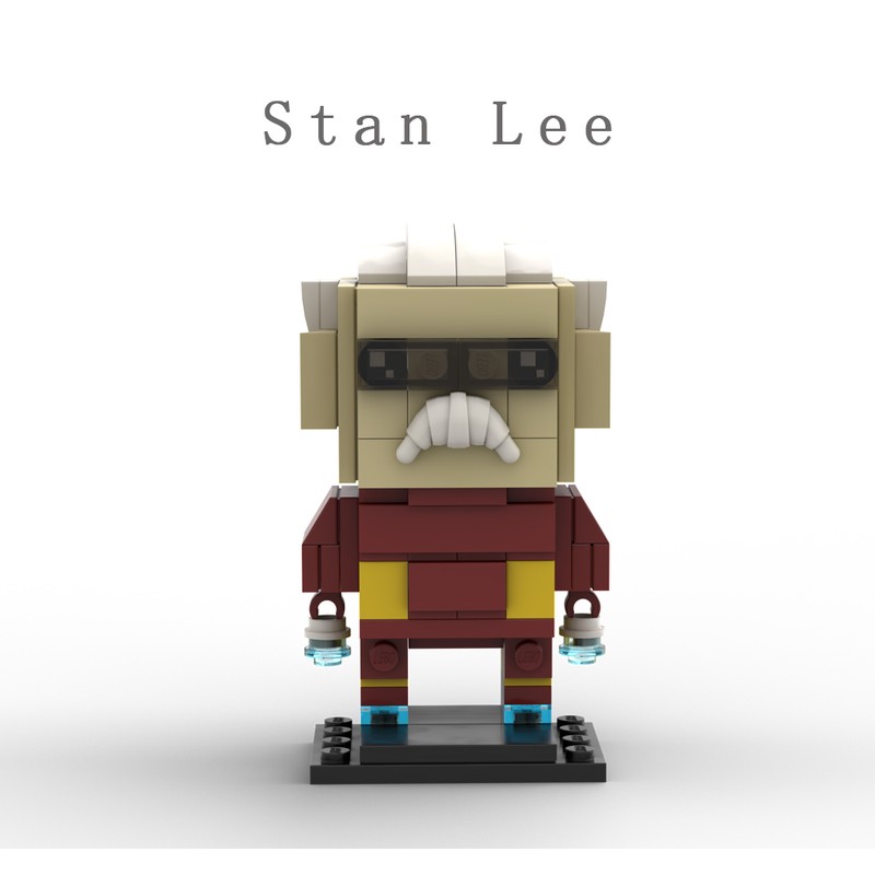 LEGO MOC Stan Lee by xiaowang | Rebrickable - Build with LEGO