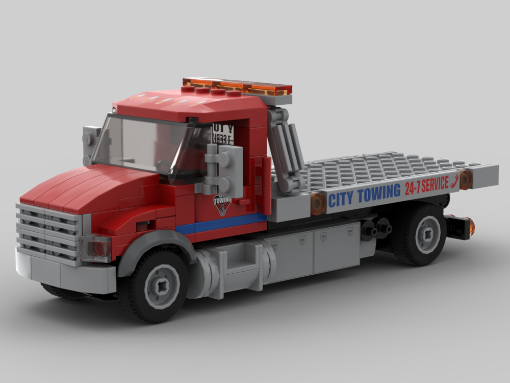 LEGO MOC-253983 Rollback Tow Truck by JIDBrickCreations | Rebrickable ...