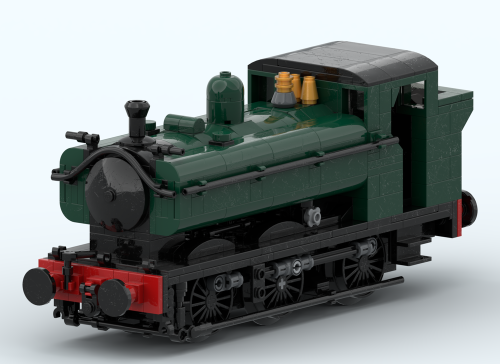 LEGO MOC-254037 GWR 5700 Class Pannier Tank 0-6-0T Steam Engine by ...