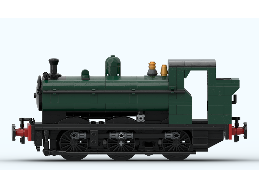 LEGO MOC-254037 GWR 5700 Class Pannier Tank 0-6-0T Steam Engine by ...