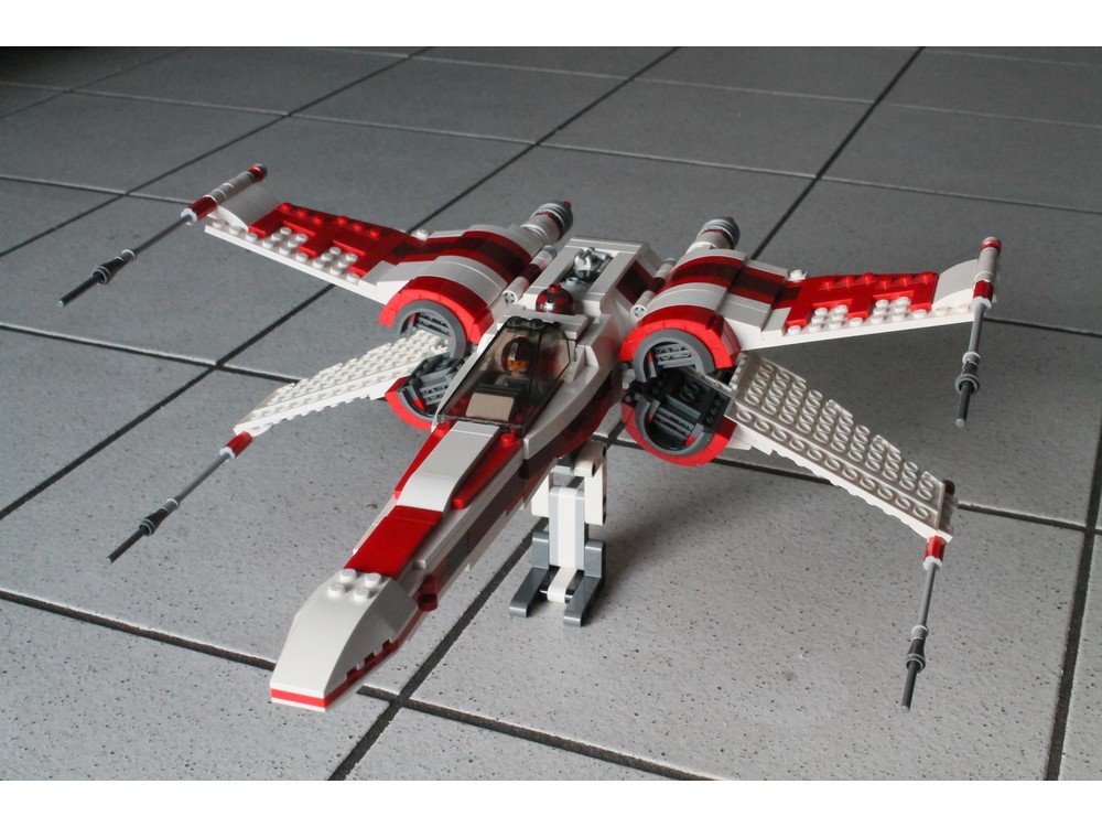 LEGO MOC X Wing Upgrade by Theoderic | Rebrickable - Build with LEGO
