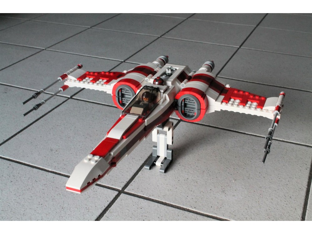 LEGO MOC X Wing Upgrade by Theoderic | Rebrickable - Build with LEGO