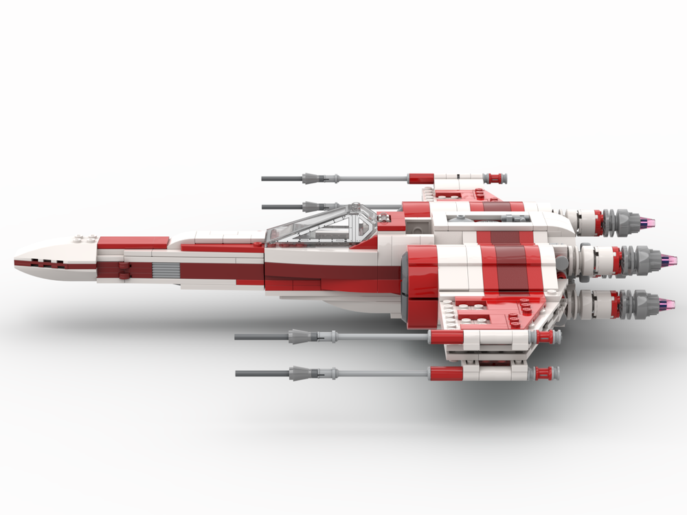 LEGO MOC X Wing Upgrade by Theoderic | Rebrickable - Build with LEGO