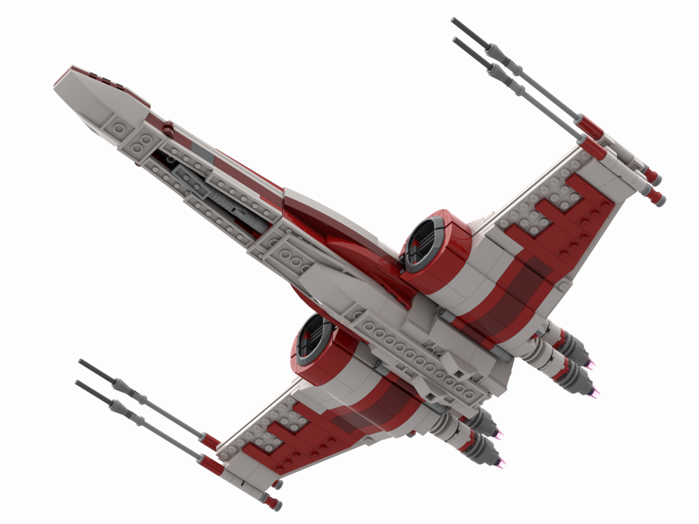 LEGO MOC X Wing Upgrade by Theoderic | Rebrickable - Build with LEGO
