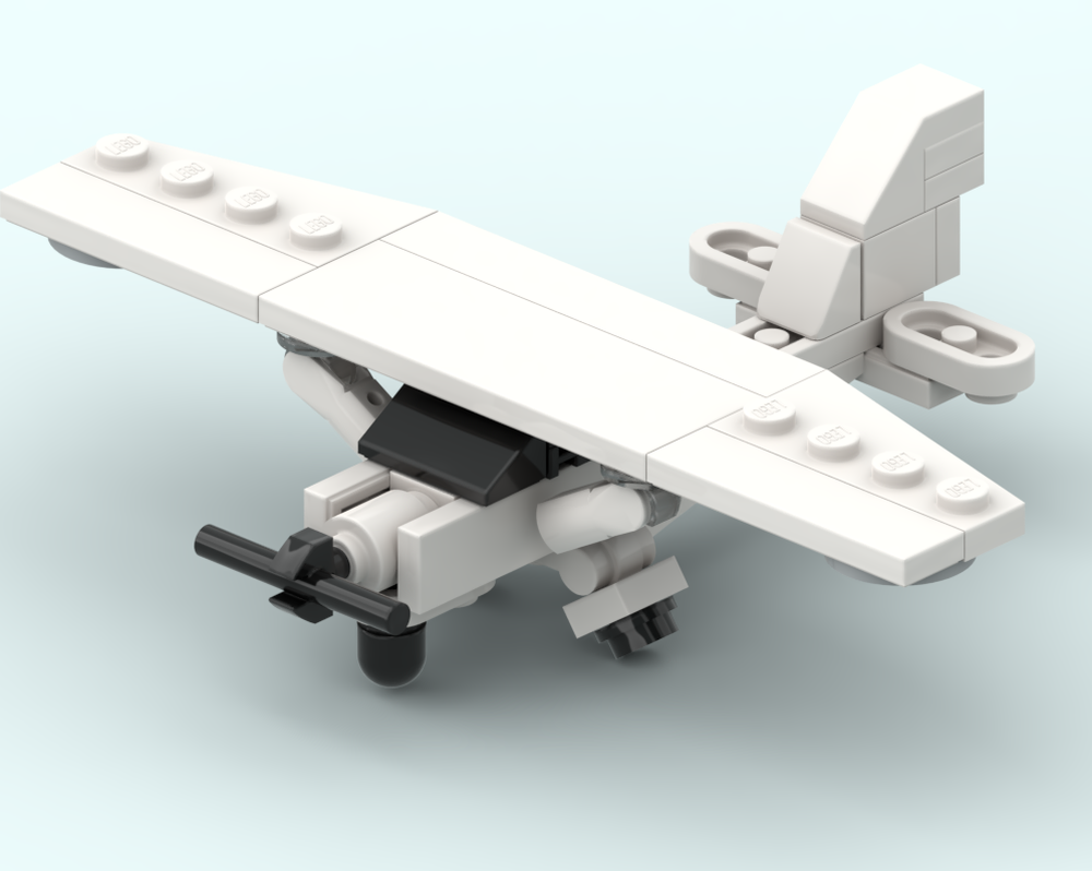 LEGO MOC-254065 Cessna 172 Skyhawk (1:100) by boudjeml | Rebrickable ...