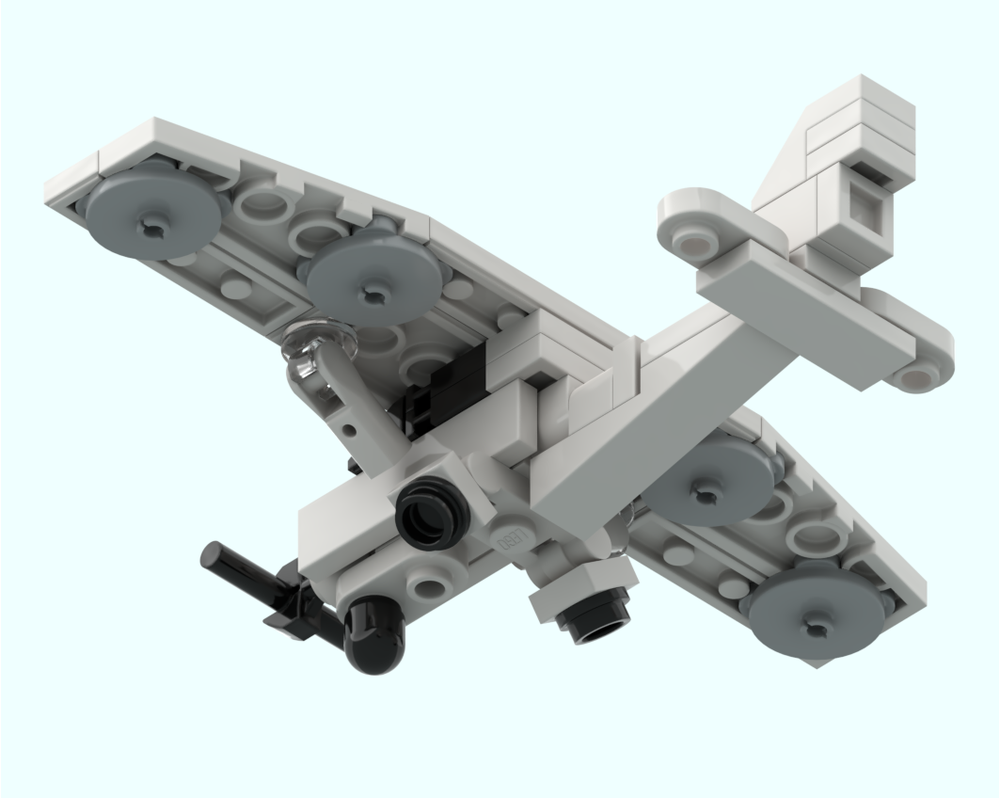 LEGO MOC-254065 Cessna 172 Skyhawk (1:100) by boudjeml | Rebrickable ...