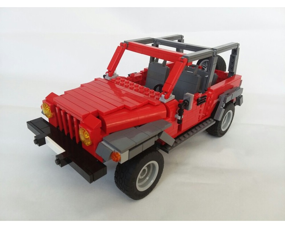 LEGO MOC-25408 Jeep Wrangler (Cars 2018) | Rebrickable - Build with LEGO