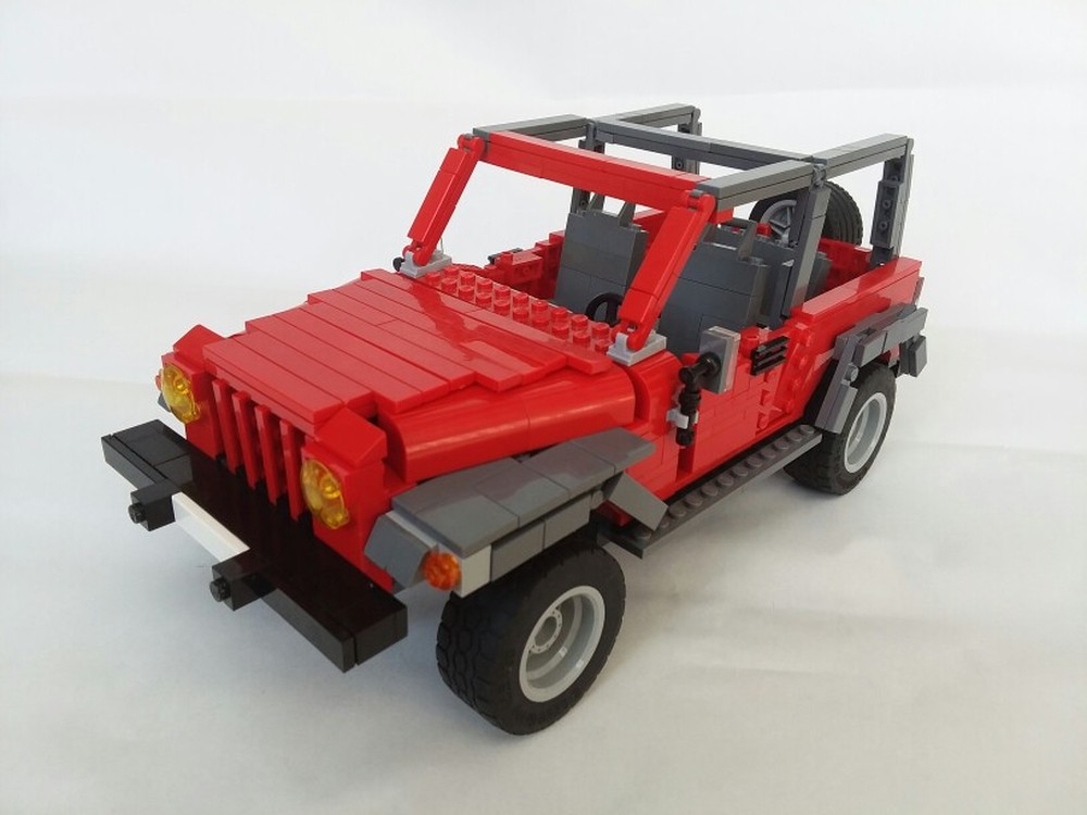 LEGO MOC Jeep Wrangler by studsandtubes | Rebrickable - Build with LEGO