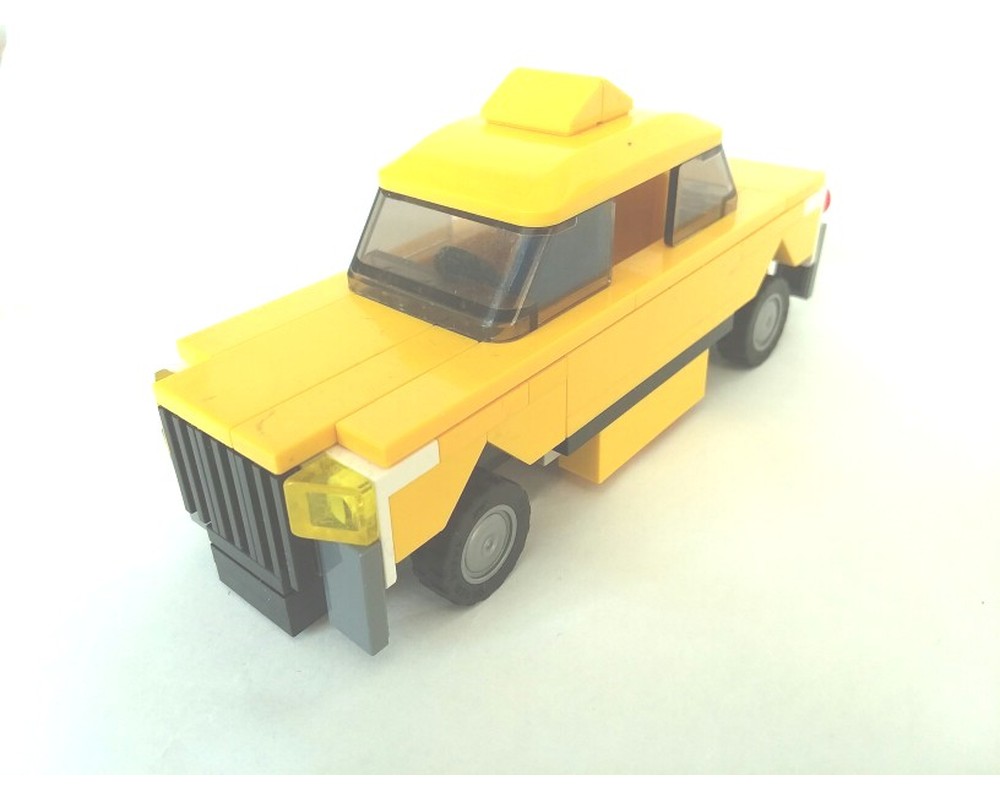 LEGO MOC-25409 Yellow Taxi (Town > City > Traffic 2019) | Rebrickable ...