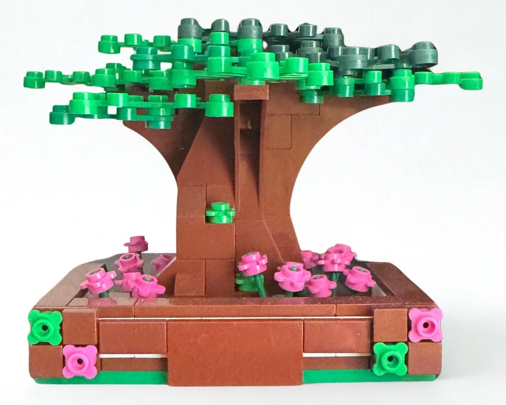 LEGO MOC-254133 Blush Blossom Bonsai Tree – Display-Scale LEGO® MOC by ...