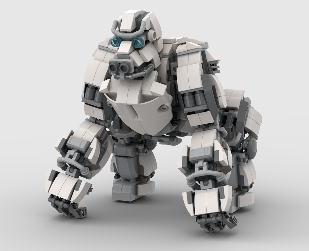 LEGO MOC-254153 TFM 03 Gorilla by Mitsuru_Nikaido | Rebrickable - Build ...