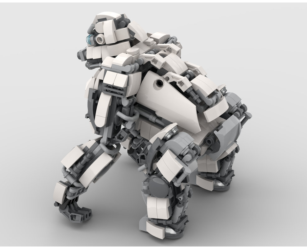 LEGO MOC-254153 TFM 03 Gorilla by Mitsuru_Nikaido | Rebrickable - Build ...