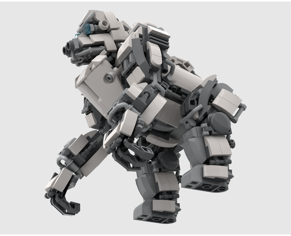 LEGO MOC-254153 TFM 03 Gorilla by Mitsuru_Nikaido | Rebrickable - Build ...