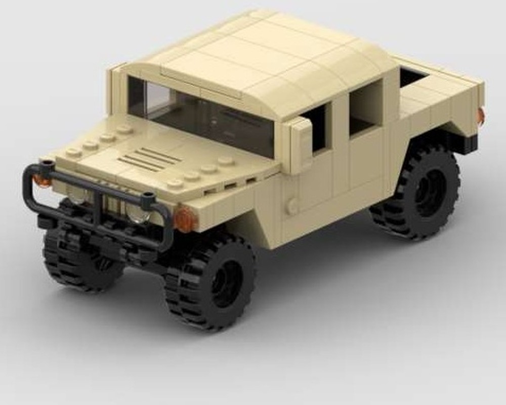 LEGO MOC-254240 Lego Hummer H1 HMMWV by Kilian_Lego_Auto | Rebrickable ...