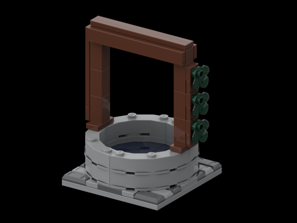 LEGO MOC Well by Bricktherory | Rebrickable - Build with LEGO