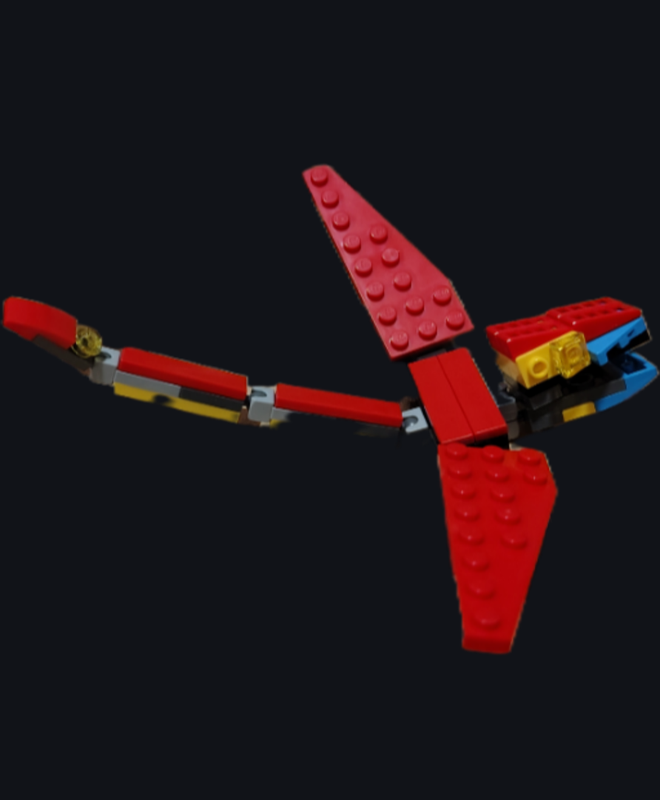 LEGO MOC-254270 Winged Serpent by Biggybricker | Rebrickable - Build ...