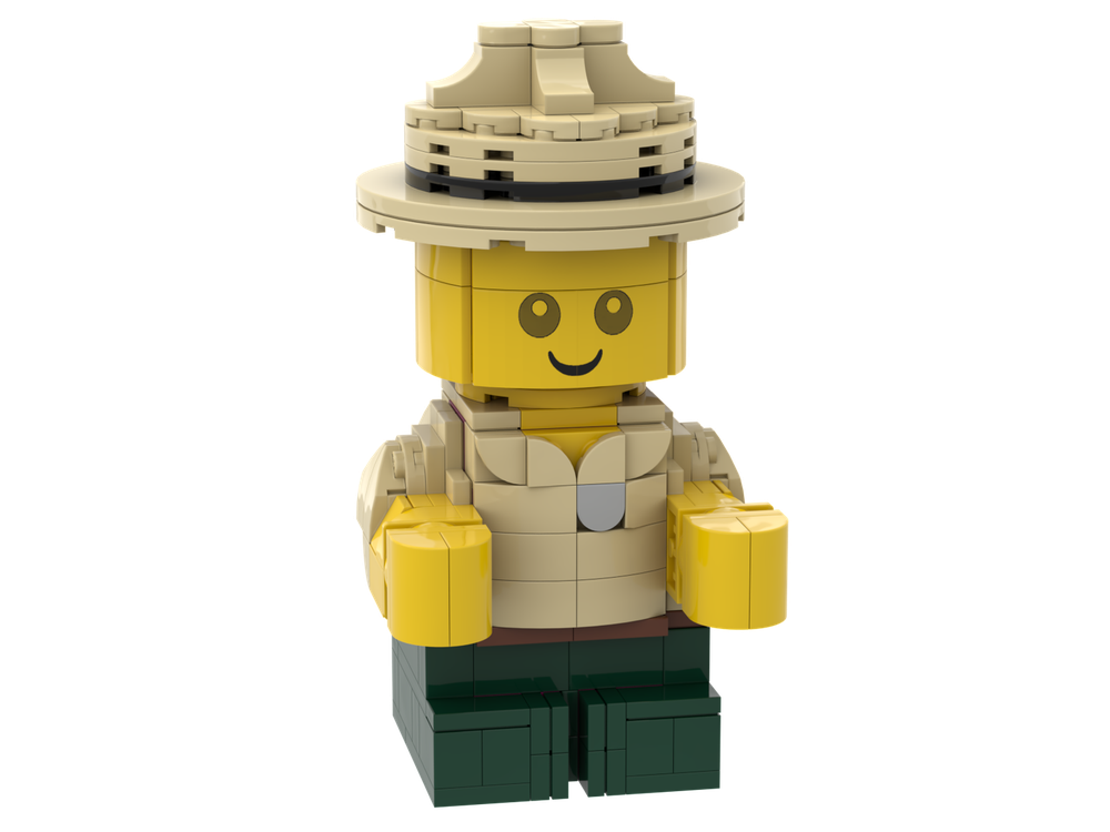 LEGO MOC-254280 Park Ranger Baby by jack.a.horner | Rebrickable - Build ...