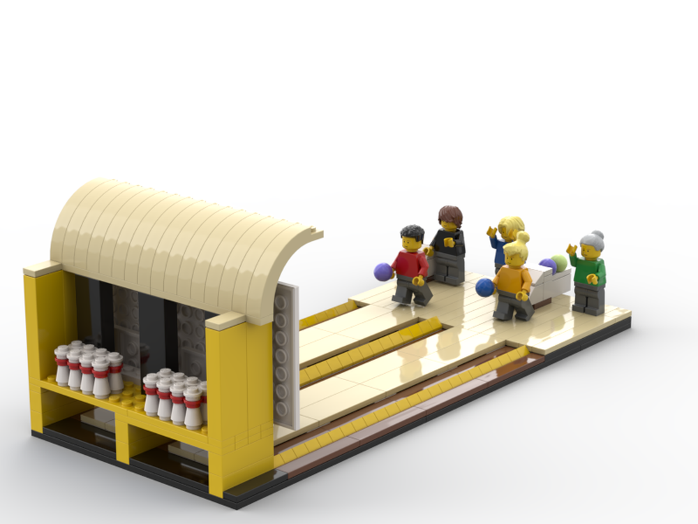 LEGO MOC-254354 Wii Sports Bowling by Nil Llaó | Rebrickable - Build ...