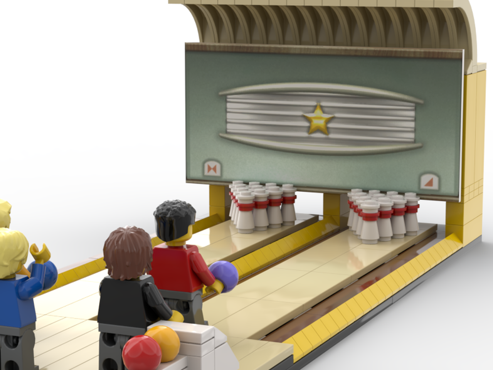 LEGO MOC-254354 Wii Sports Bowling by Nil Llaó | Rebrickable - Build ...