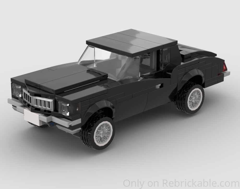 LEGO MOC-254355 Alonzo Harris' Monte Carlo lowrider from the film ...