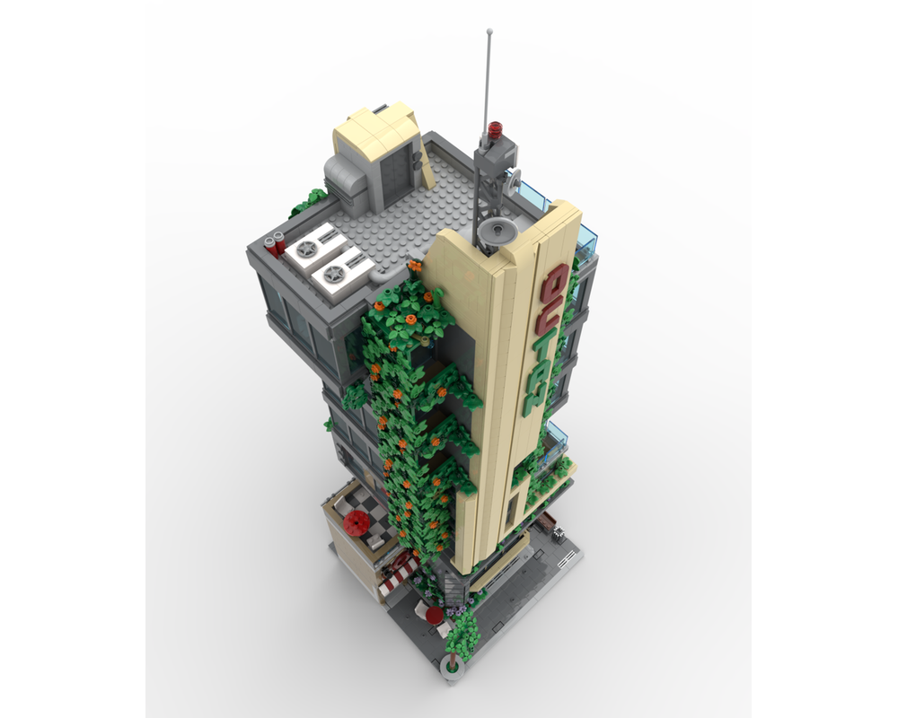 LEGO MOC-254356 Octan Tower by xymato | Rebrickable - Build with LEGO