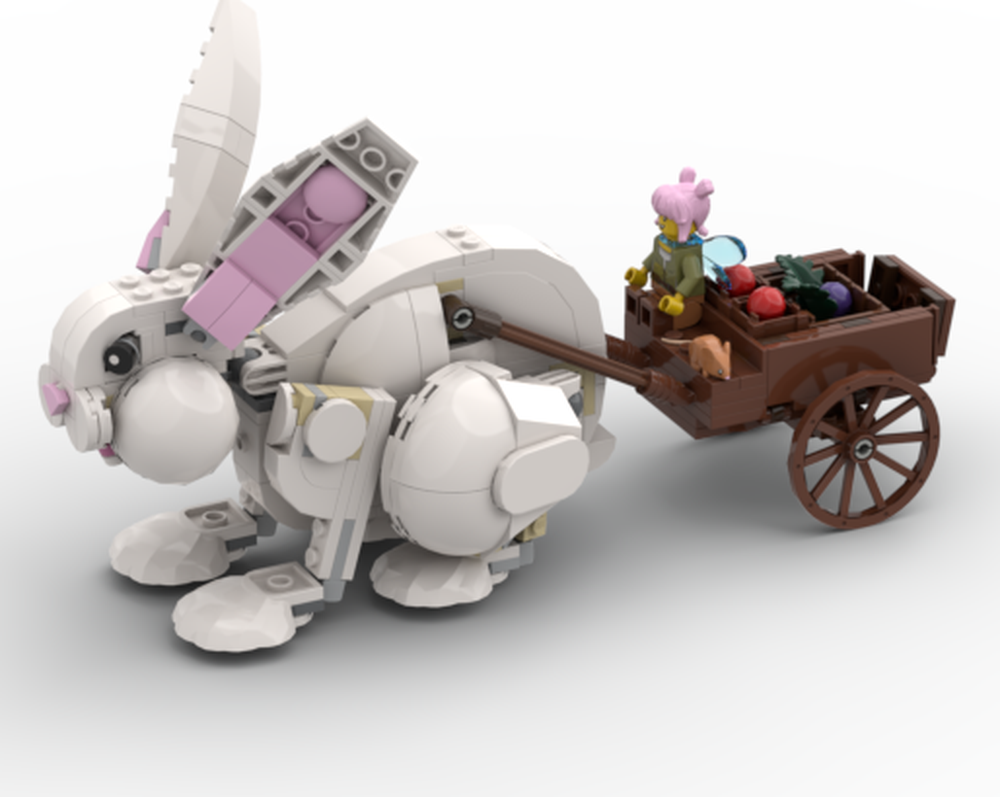 LEGO MOC-254579 Fairy Cart and Bunny by ☆Gnut_Brix☆ | Rebrickable ...