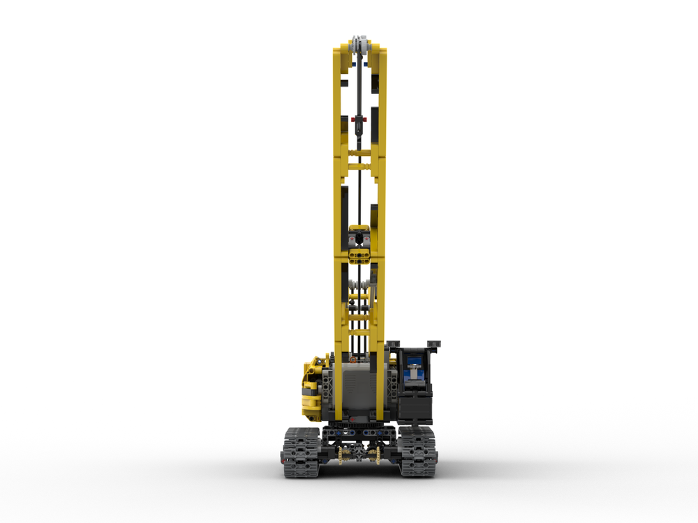 LEGO MOC Crawler Crane RC by Steelman14a | Rebrickable - Build with LEGO