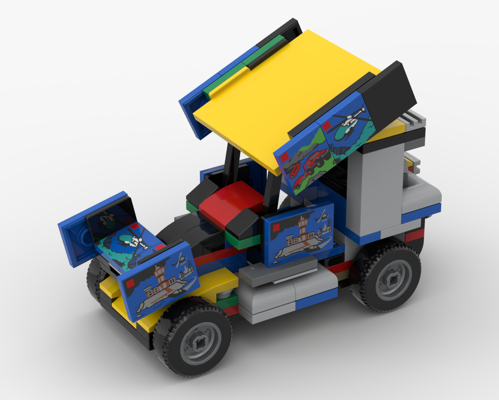 LEGO MOC-254580 Sprint Car by Rhinorick | Rebrickable - Build with LEGO