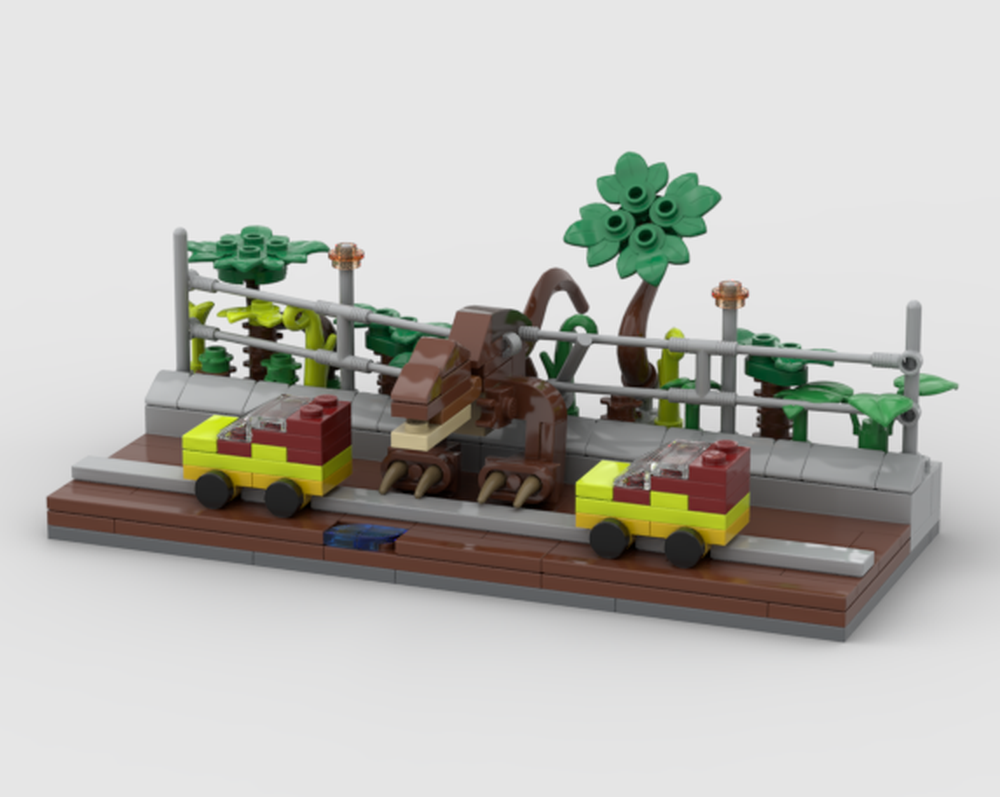 LEGO MOC-254592 Micro T-Rex Breakout Scene by DuploDadandTwoMinifigs ...