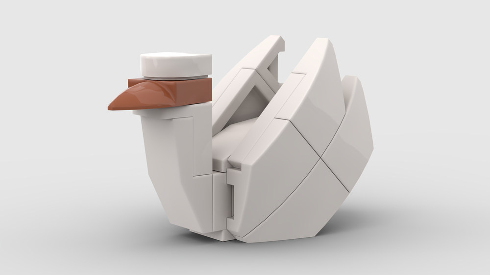 LEGO MOC-254637 Swan by Aethersprite | Rebrickable - Build with LEGO
