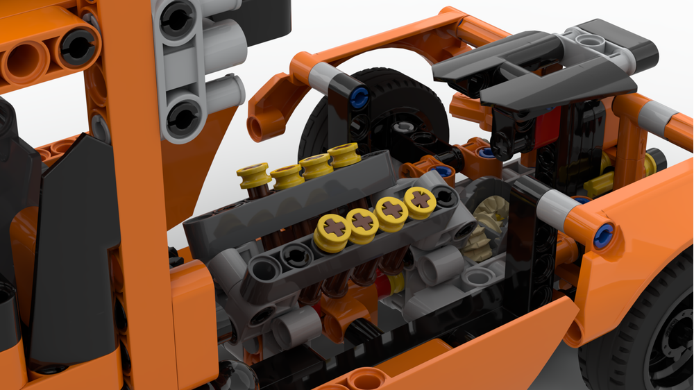 LEGO MOC 42093 C-Model: Euro Race Truck by Cleansupgood | Rebrickable ...