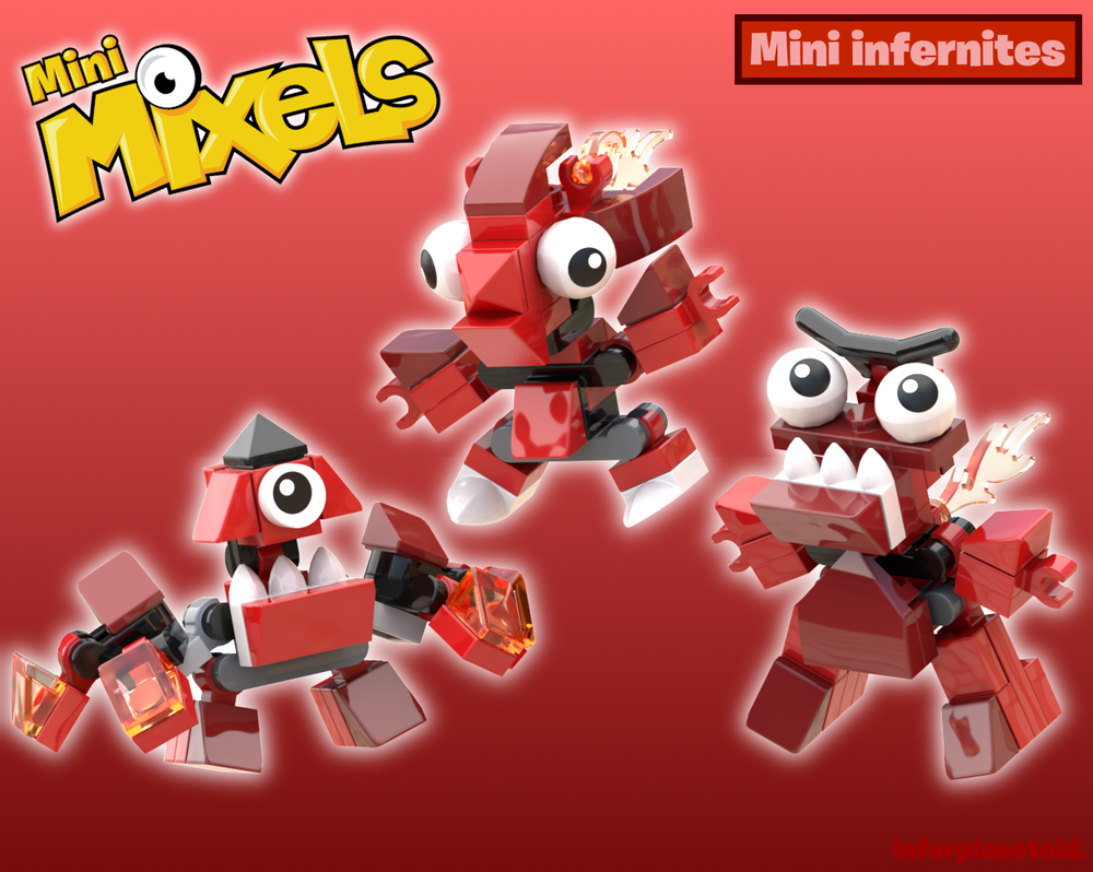LEGO MOC-254644 Mini mixels - Mini infernites by Jaip | Rebrickable ...
