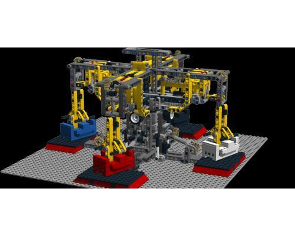 LEGO MOC-2547 Fair Ground Spinner (Technic 2015) | Rebrickable - Build ...