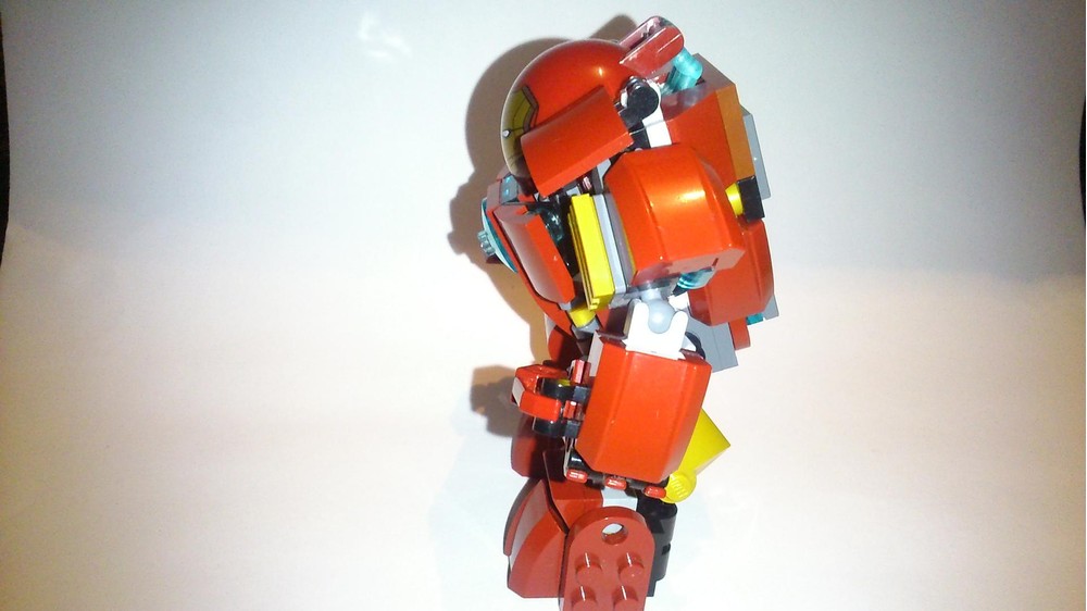 LEGO MOC Hulkbuster (Small Buster) by corec | Rebrickable - Build with LEGO