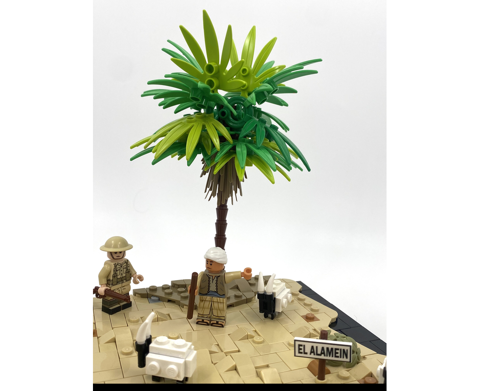 LEGO MOC-254784 Desert Palm Tree by Battlebrickz19 | Rebrickable ...