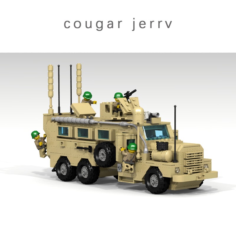 Lego Moc Cougar Jerrv By Xiaowang Rebrickable Build With Lego