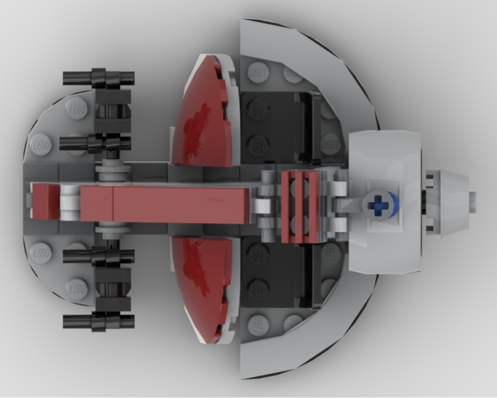 LEGO MOC-254838 Republic Swamp Speeder by MOCtrooper | Rebrickable ...