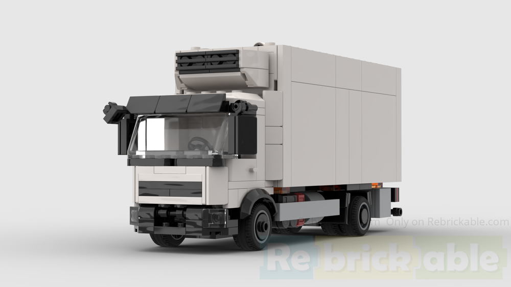 LEGO MOC-254868 Refrigerated box truck by phigeon | Rebrickable - Build ...