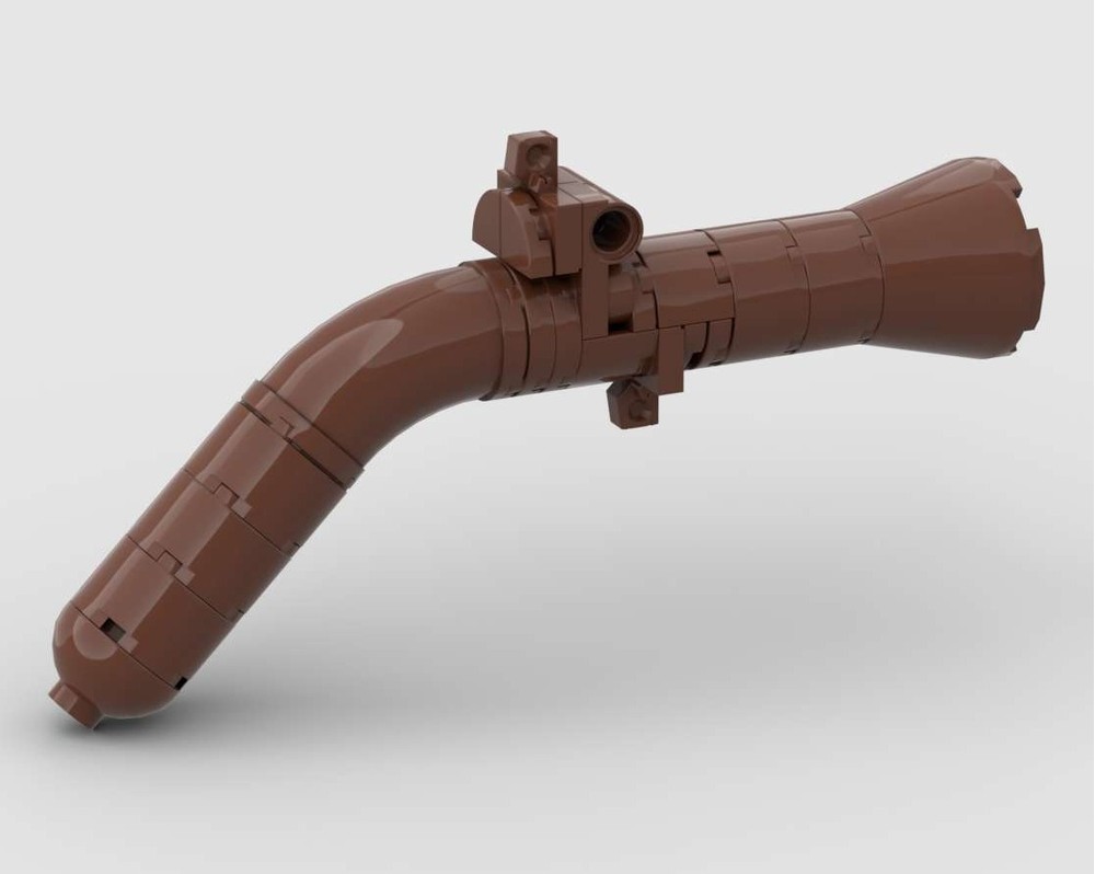 LEGO MOC-254891 Up-Scaled Flintlock Pistol by HotDang | Rebrickable ...
