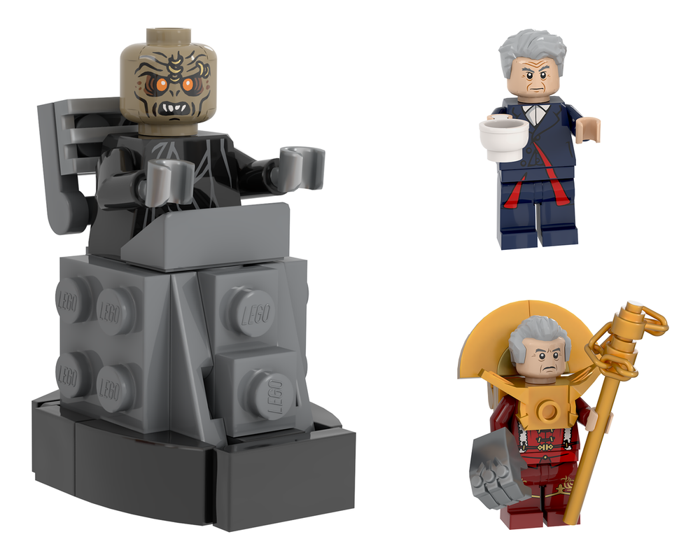 LEGO MOC-255026 Davros and Timelords by paulbonn_ | Rebrickable - Build ...