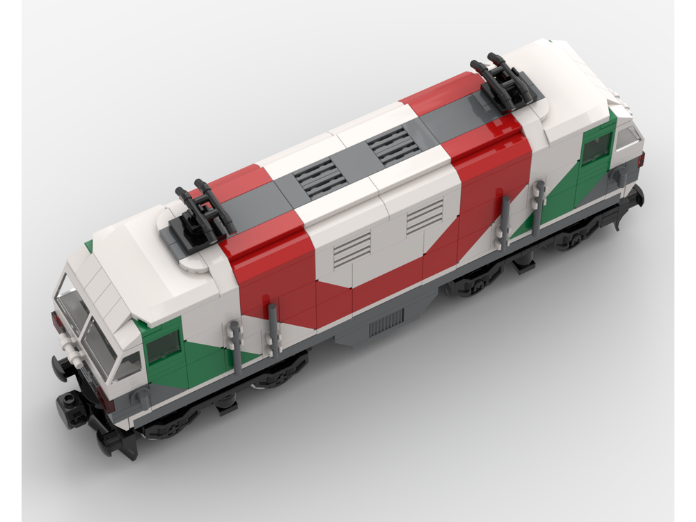 LEGO MOC-255047 Octan E-Locomotive by Thomas333 | Rebrickable - Build ...