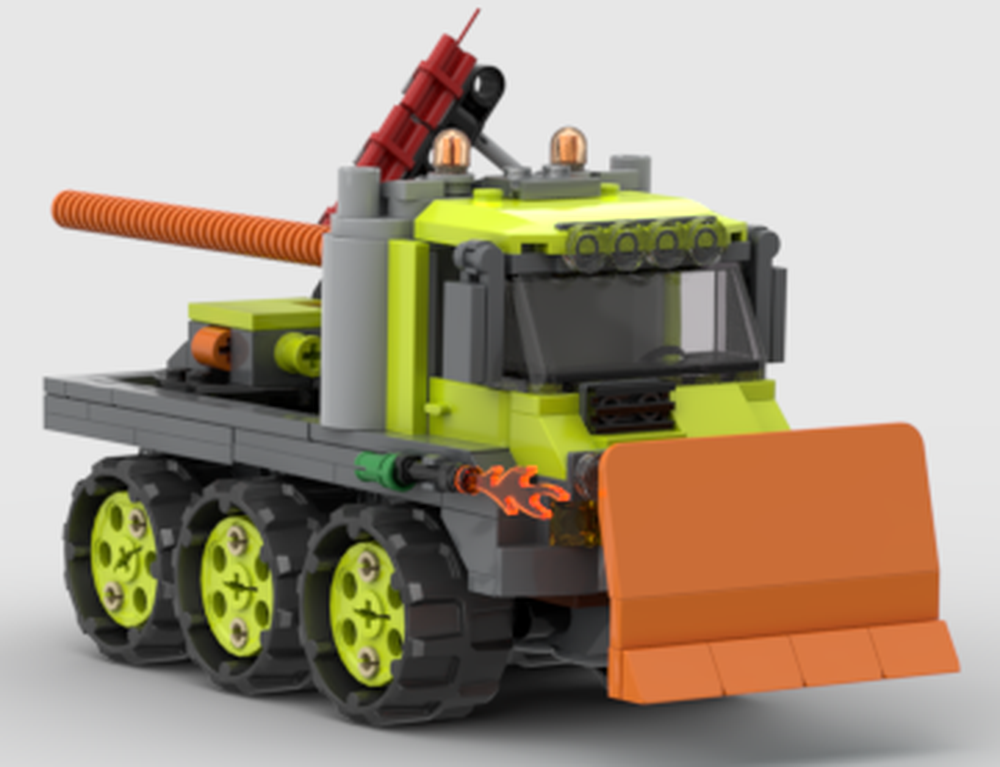 LEGO MOC-255082 Power Miners - Crystal Dozer by BrickAlchemy ...