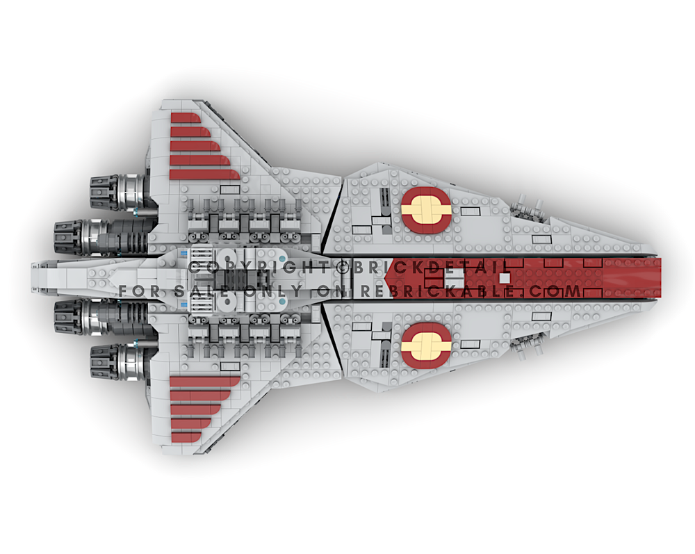 LEGO MOC-255089 Venator - Class Destroyer by BrickDetail | Rebrickable ...