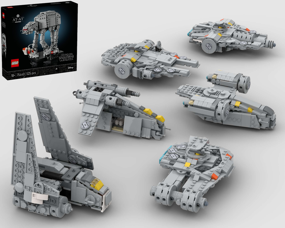 LEGO MOC-255108 SW 6-in-1 Alternate Builds Bundle - 75440 AT-AT by ...